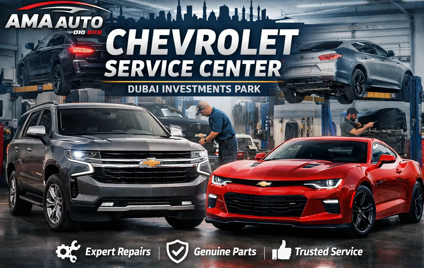 Chevrolet Service Center Dubai | Trusted Specialists