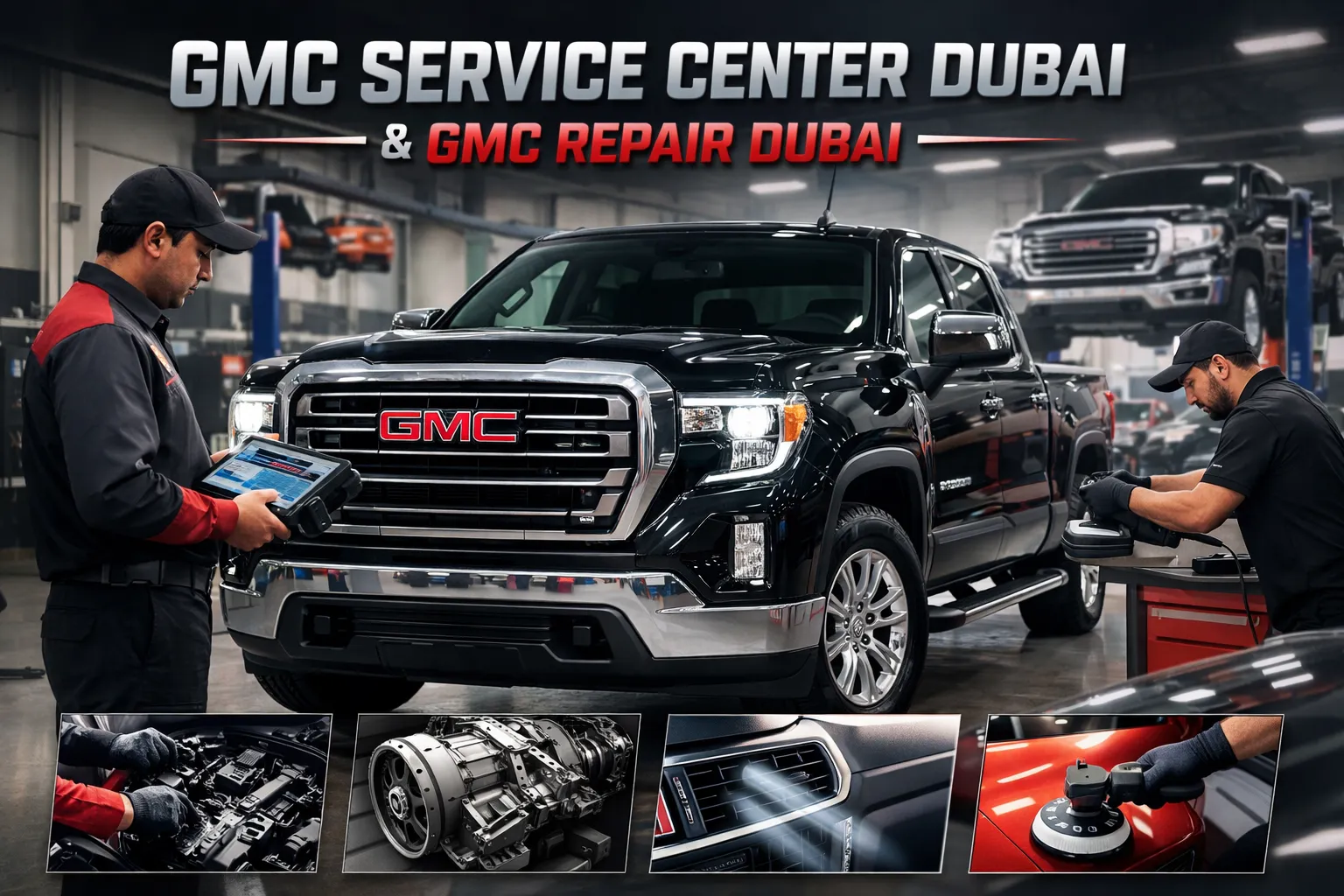 Best GMC Service Center Dubai | GMC Garage & Repair