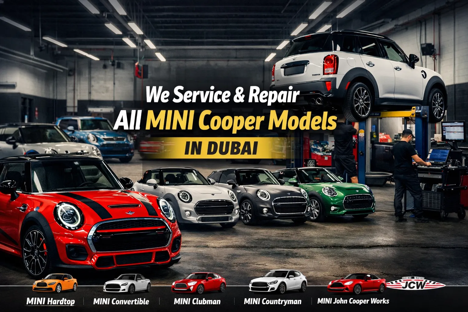 MINI Cooper Service Center Dubai | German Specialist Repair