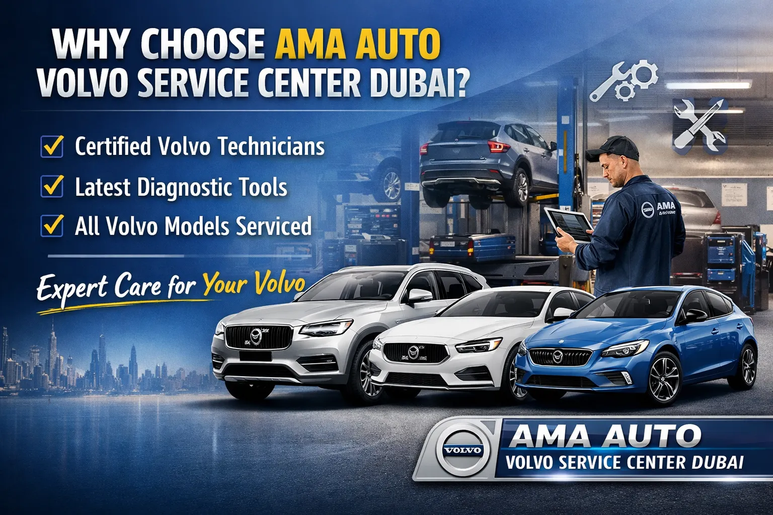 Best Volvo Service Center Dubai | #1 Repair & Maintenance